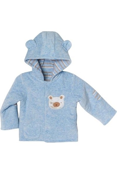 Andywawa AC22325 Tiny Bear & Friends Kadife Bebe Mont Blue