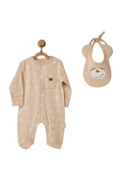 Andywawa AC22769 Little Bear Tulum Takım Bej