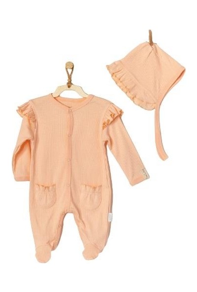 Andywawa AC22200 Modal Natura Bebek Tulum Takım Salmon Andywawa AC22200 Modal Natura Bebek Tulum Takım Salmon