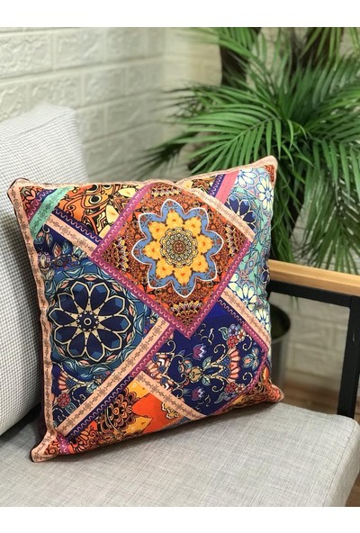 Evorhome Retro Vintage Kırlent Kılıfı Modelleri 43X43 Cm