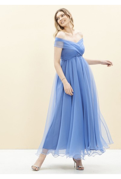 Even Fashion Şifon Uzun Baby Shower Hamile Elbise Even Fashion Şifon Uzun Baby Shower Hamile Elbise