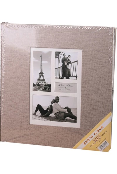 Ebruli 10X15 500' Lü Lüks Fotoğraf Albümü