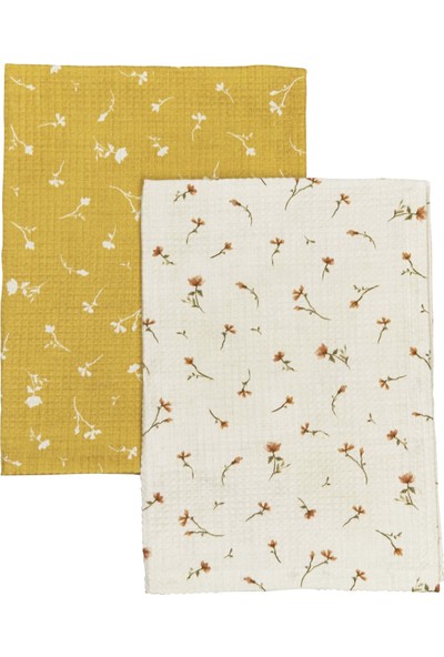 Taç Boutique Pamuk 2'li Pecete Seti Avril Ekru Taç Boutique Pamuk 2'li Pecete Seti Avril Ekru