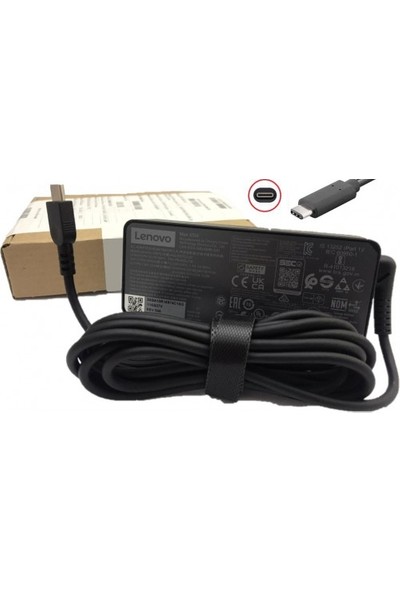 Lenovo ADLX65YCC3D SA10R16856 Orijinal Lenovo Type-C Adaptör 20V 3,25 65W)