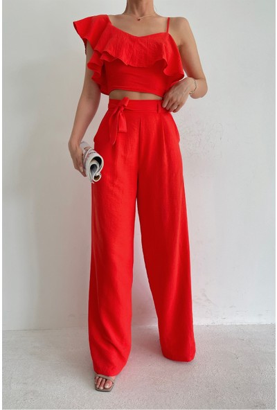 Palazzo Büstiyer Takım Nar Çiçeği