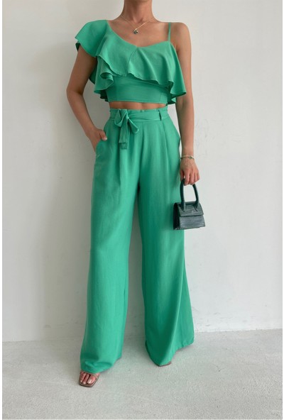 Palazzo Büstiyer Takım Yeşil