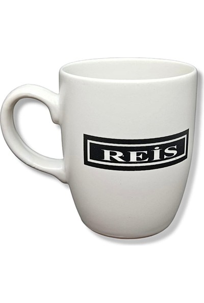 Retina Shop Reis Yazılı Krem Mat Kupa Bardak Retina Shop Reis Yazılı Krem Mat Kupa Bardak