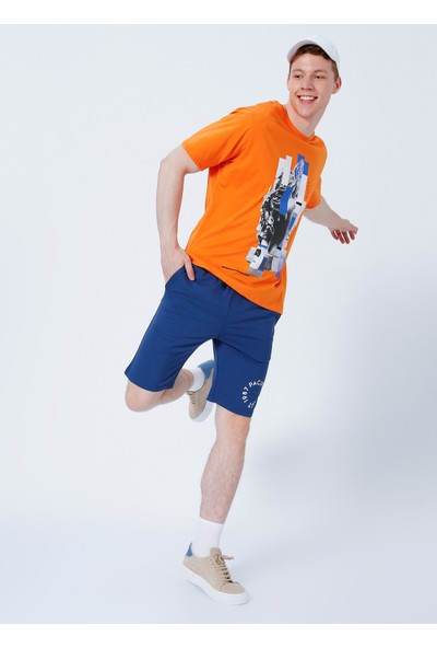 Limon Sweat Şort, 3xl, Indigo Limon Sweat Şort, 3xl, Indigo