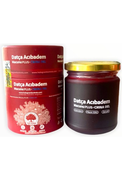 Zencefil Organik Datça Acıbadem Macunu Plus+ China Oel 240 ml