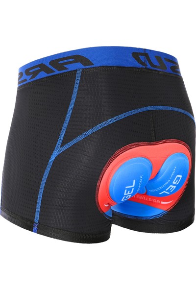 Arsuxeo Erkekler Bisiklet İç Şort Hafif Nefes 5D Yastıklı MTB (Yurt Dışından) Arsuxeo Erkekler Bisiklet İç Şort Hafif Nefes 5D Yastıklı MTB (Yurt Dışından)