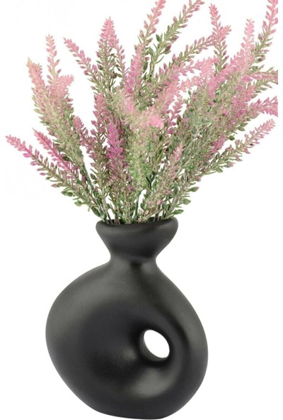 İsem Delta Seramik Vazo(Siyah) İsem Delta Seramik Vazo(Siyah)