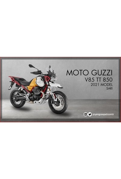 Moto Guzzi V85 Tt 850 Çekilişi