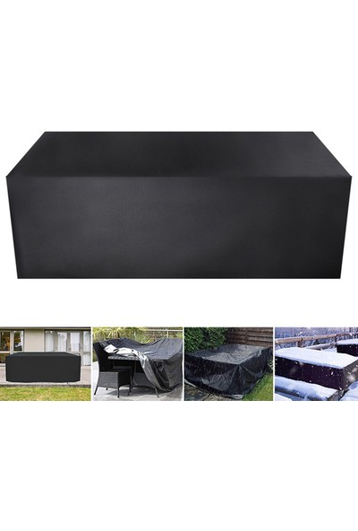 Xgarden Bahçe Mobilya Koruma Örtüsü -Siyah (Yurt Dışından)