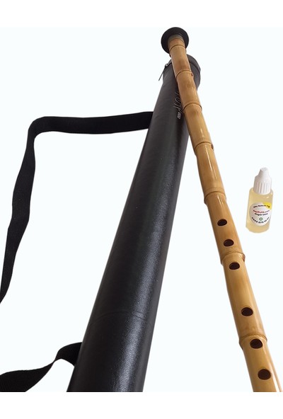 Ney Butik Müstahsen Ney - Profesyonel - 21MM Çap - Sağ El Üstte - Kılıf ve Bakım Yağı Ney Butik Müstahsen Ney - Profesyonel - 21MM Çap - Sağ El Üstte - Kılıf ve Bakım Yağı