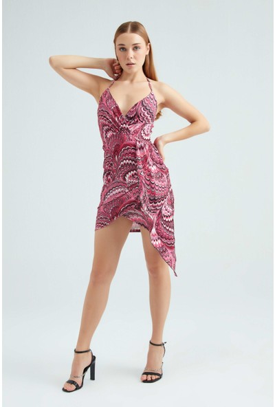 Matmazena Mini Elbise-Elz