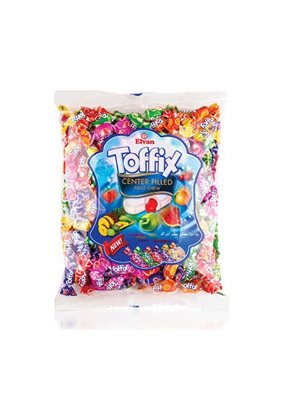 Elvan Toffix Mix Şeker 1000 gr Elvan Toffix Mix Şeker 1000 gr