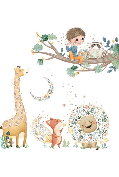 Peighusill Duvar Çıkartma Seti (Yurt Dışından)