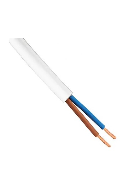 Prysmıan - 2x1 Ttr Beyaz Pvc Enerji Kablo Prysmıan - 2x1 Ttr Beyaz Pvc Enerji Kablo