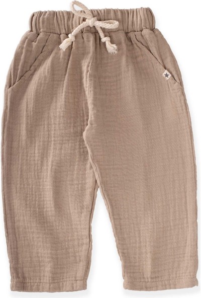 Cigit Müslin Pantolon 1-7 Yaş Vizon