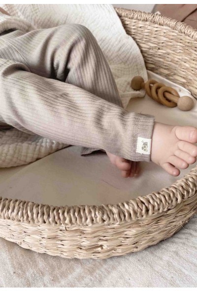 Cigit Fitilli Tayt 0-5 Yaş Vizon Cigit Fitilli Tayt 0-5 Yaş Vizon