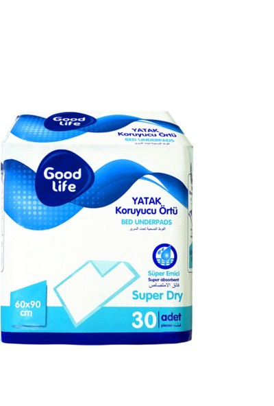 Goodlife Yatak Koruyucu 1 Paket 30 Adet