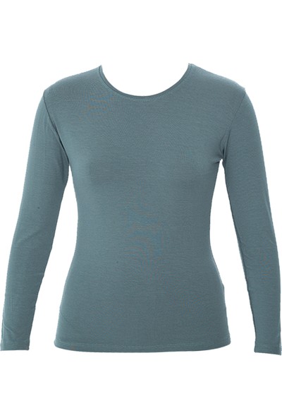 Arancia Sıfır Yaka Uzun Kol