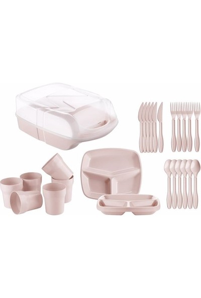 Elite Home Lillium Piknik Seti 32 Parça Elite Home Lillium Piknik Seti 32 Parça