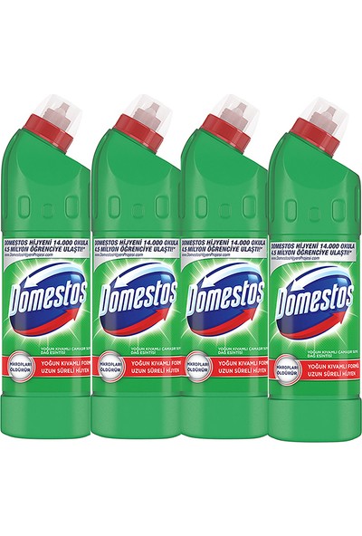 Domestos Çamaşır Suyu Dağ Esintisi 4 x 750 ml