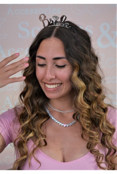 Bride Taç Gümüş Renk Bride Taç Gümüş Renk