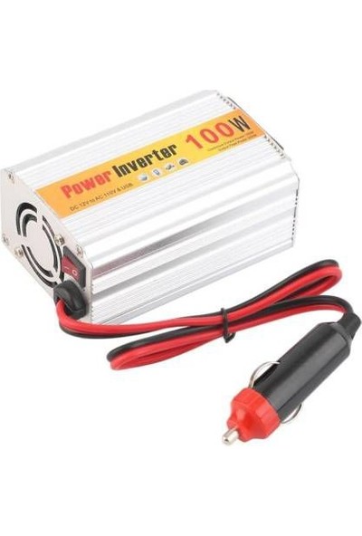 Platoon 100 Watt Invertör 12 Volt 220 Volt Çevirici 100 W Power Inverter Platoon 100 Watt Invertör 12 Volt 220 Volt Çevirici 100 W Power Inverter