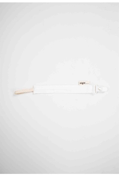 Cigit Bebek Pamuk Emzik Tutmacı 23 cm Ekru Cigit Bebek Pamuk Emzik Tutmacı 23 cm Ekru