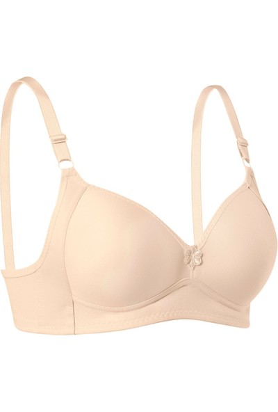 Royaleks Telsiz Silikonlu Toparlayıcı Sütyen Ten