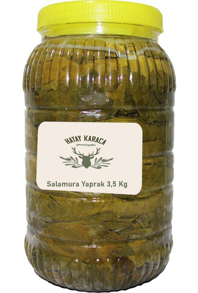 Hatay Karaca Salamura Yaprak 3,5 kg Hatay Karaca Salamura Yaprak 3,5 kg