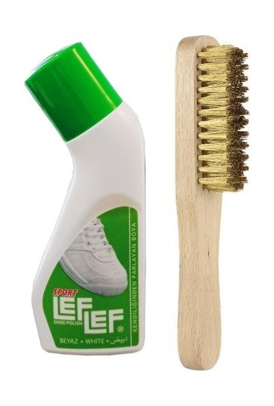Nuri Leflef Beyaz Spor Ayakkabı Boyası Temizlik Fırçalı Set 714295 Nuri Leflef Beyaz Spor Ayakkabı Boyası Temizlik Fırçalı Set 714295