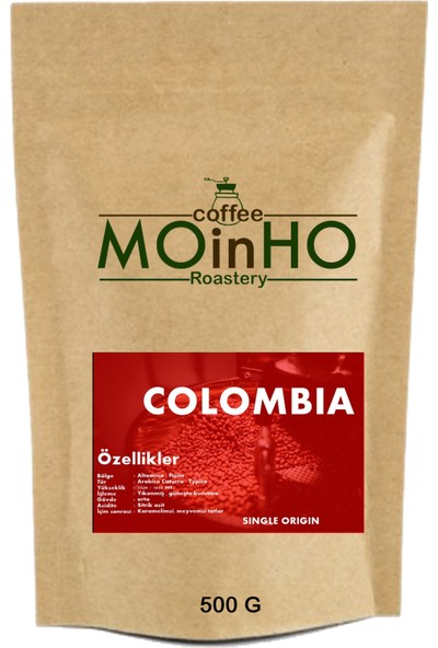 Coffee Moinho Columbia Supreme 500 Gr. Çekirdek Kahve Coffee Moinho Columbia Supreme 500 Gr. Çekirdek Kahve