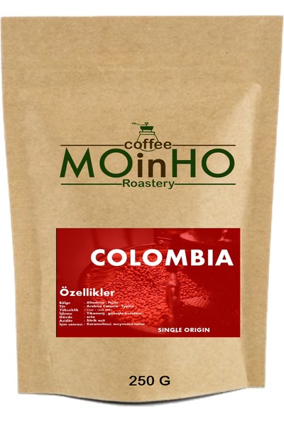 Coffee Moinho Columbia Supreme 250 Gr. Çekirdek Kahve Coffee Moinho Columbia Supreme 250 Gr. Çekirdek Kahve