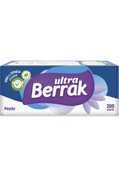 Berrak Ultra Servis Peçete - 200 Adet Berrak Ultra Servis Peçete - 200 Adet