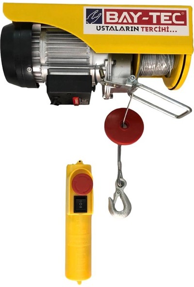 Bay-Tec Mini Elektrikli Vinç 125-250 Kg