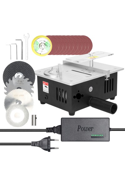 Kkmoon Mini Çok Fonksiyonlu Tablesaw Elektrikli Masaüstü Testereler (Yurt Dışından)