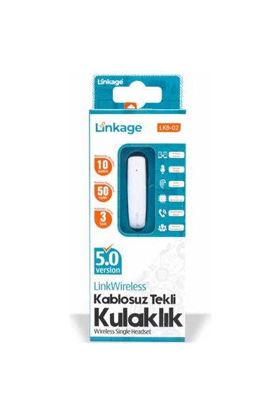 Linkage Lkb-02 Bluetooth 5.0 Kablosuz Kulaklık Linkage Lkb-02 Bluetooth 5.0 Kablosuz Kulaklık
