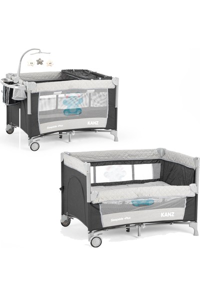 Kanz Sleepy Side Plus Anne Yanı Oyun Parkı 70 x 110 cm