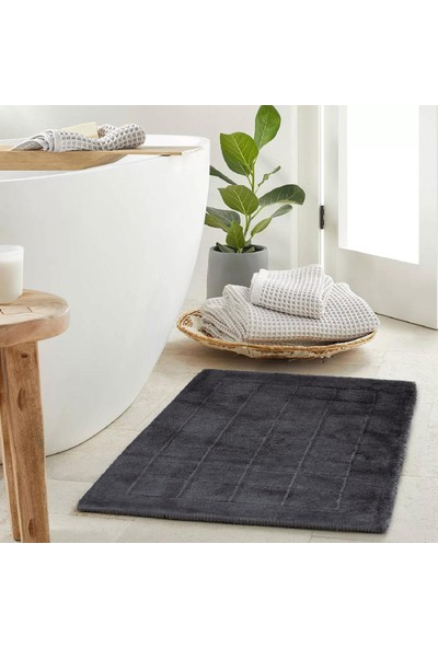 Homedius Cubes Banyo Paspası Füme Rengi Homedius Cubes Banyo Paspası Füme Rengi