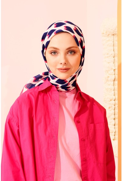 Moda Kaşmir Kalp Pamuk Eşarp Yeşil Moda Kaşmir Kalp Pamuk Eşarp Yeşil