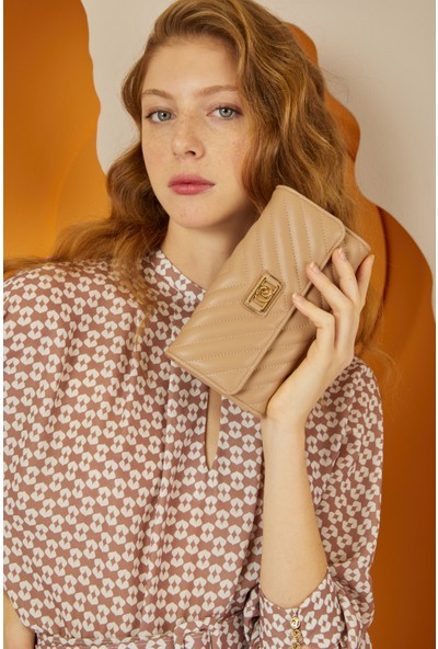 Pierre Cardin Kadın Toprak Cüzdan 06PO22Y1402-LSA Tp