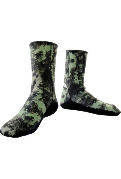 Apnea Xl Dalgıç Çorap (Kamuflaj) 3mm