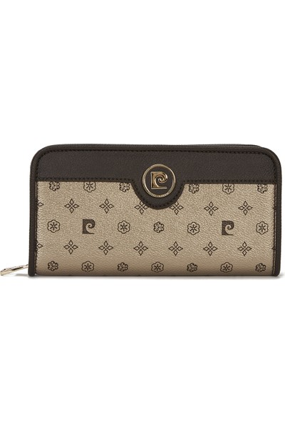 Pierre Cardin Kadın Altın Monogram Cüzdan 06PO22Y1407-MN A Pierre Cardin Kadın Altın Monogram Cüzdan 06PO22Y1407-MN A