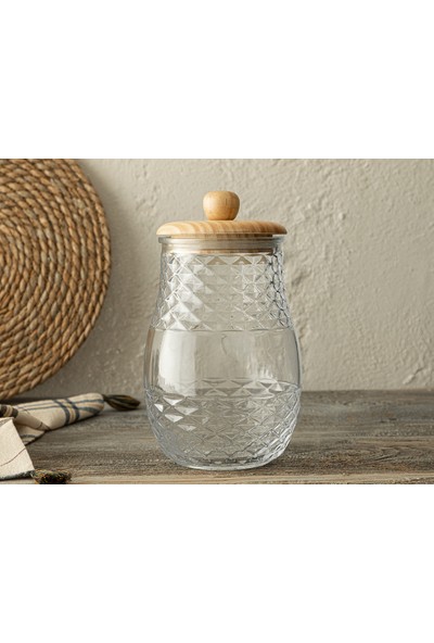 English Home Jera Cam Kavanoz 2000 ml Şeffaf English Home Jera Cam Kavanoz 2000 ml Şeffaf