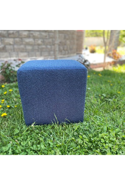 Tortuga Home Kare Rahat Konforlu Dekoratif Puf-Bench Ebat 42X40X40CM