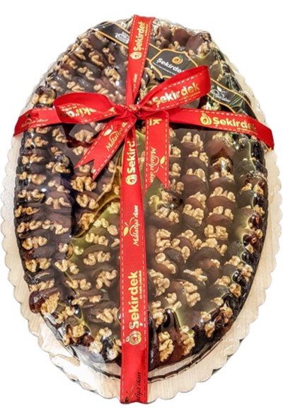 Şekirdek Natura Grande Cevizli Gün Kurusu Kayısı Tabağı 2700 gr Şekirdek Natura Grande Cevizli Gün Kurusu Kayısı Tabağı 2700 gr