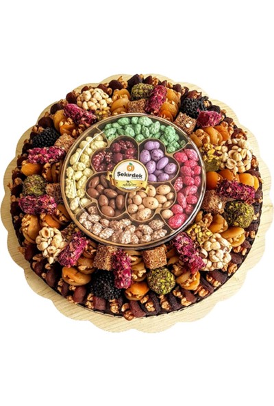 Şekirdek Combo Mix Grande Hediyelik Kayısı 3700 gr